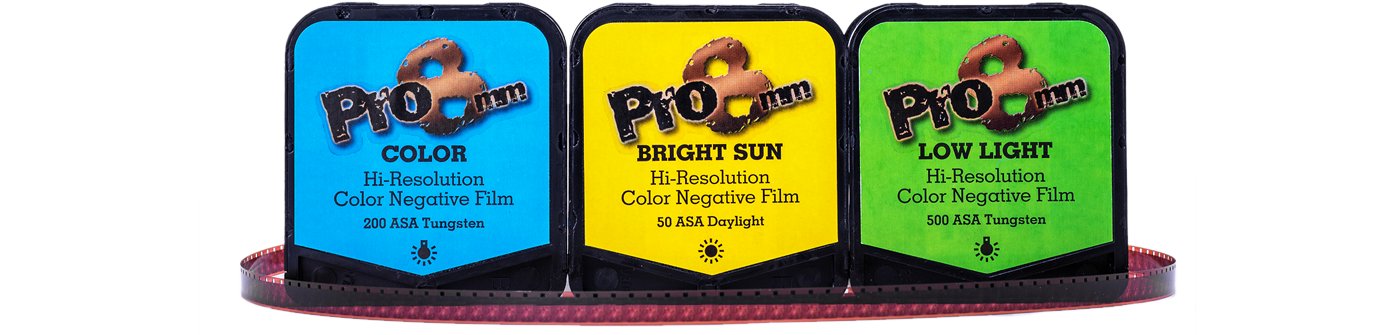 Super 8 Film Kit and Upgrades – Pro8mm